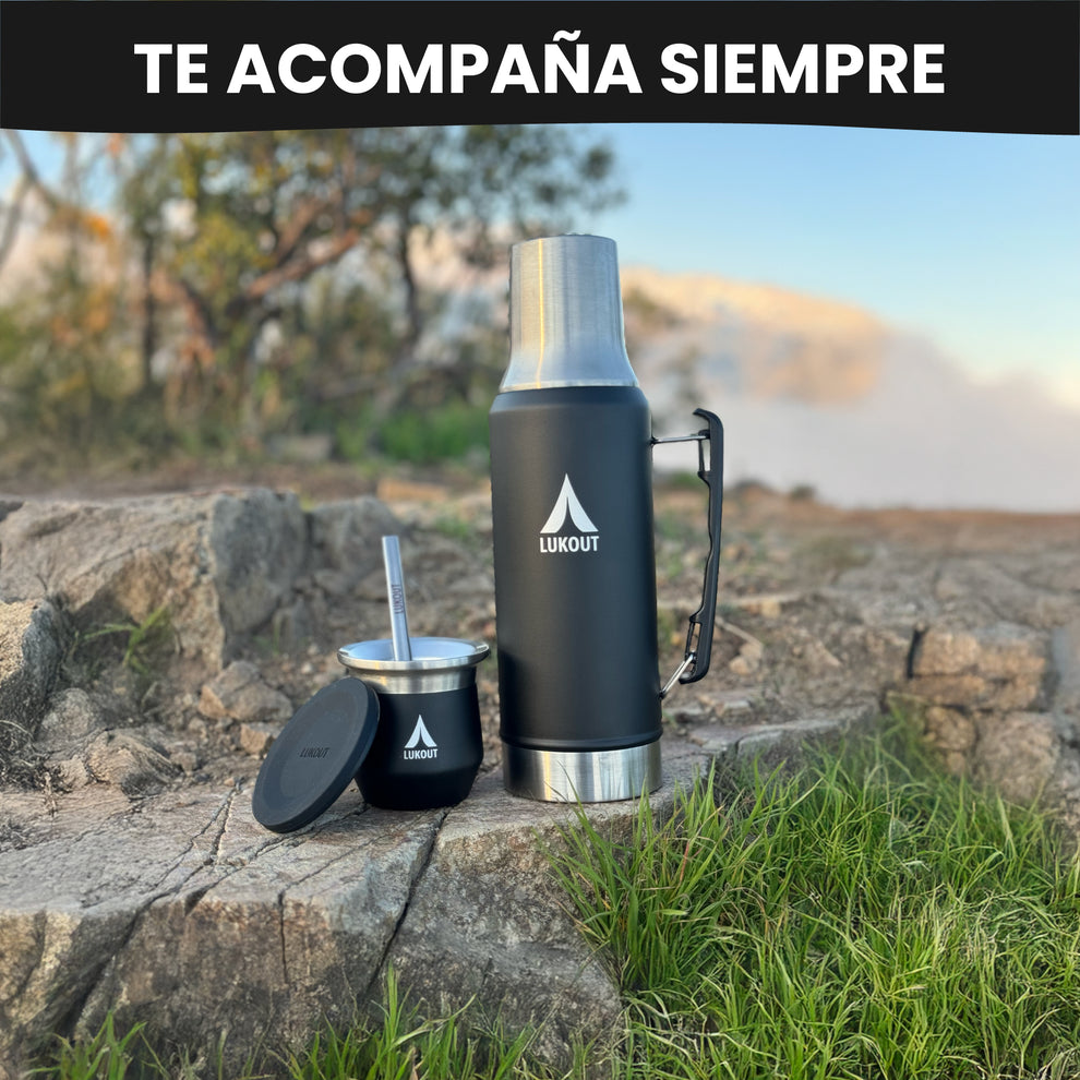Kit Termo Mate Flow 1200 ml + Mate 170 ml – LUKOUT